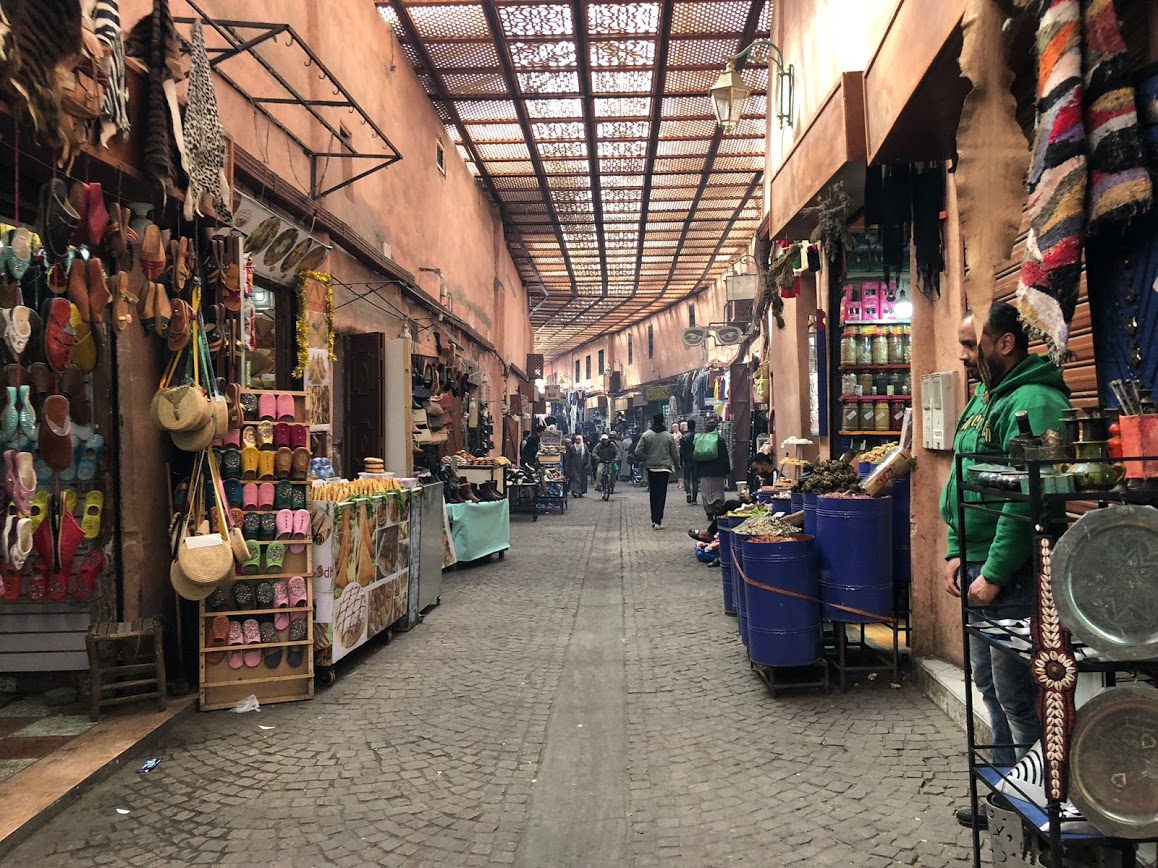 Morocco (Part 2) – The Bazaar – Life of Busy Nothings